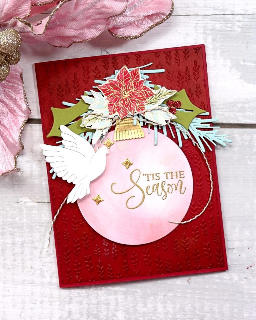 Create Your Own Christmas Bauble - Karen Hadler Stamping Bees